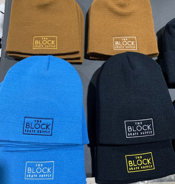 Embroidered knit beanies – Bee Good Embroidery