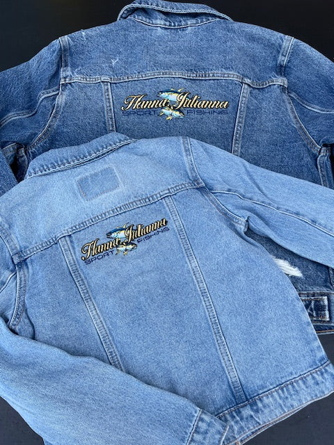 Embroidered jean jackets – Bee Good Embroidery